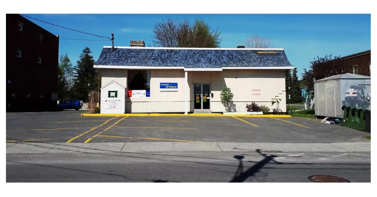 Vestiaire St Pierre Drummondville Accessible